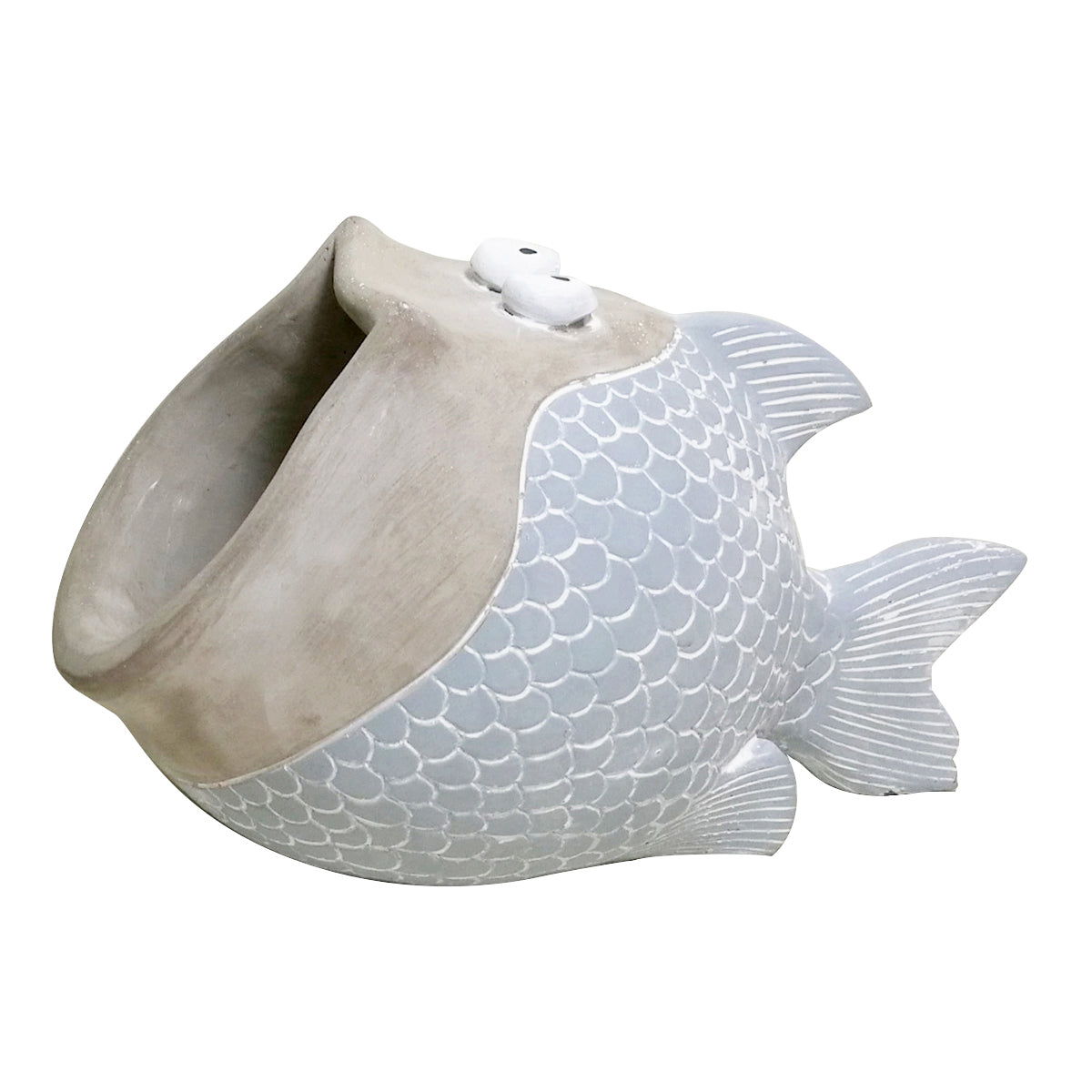 Decorative Pots - Big Mouth Fish Planter – IncrediGrow Garden Centre